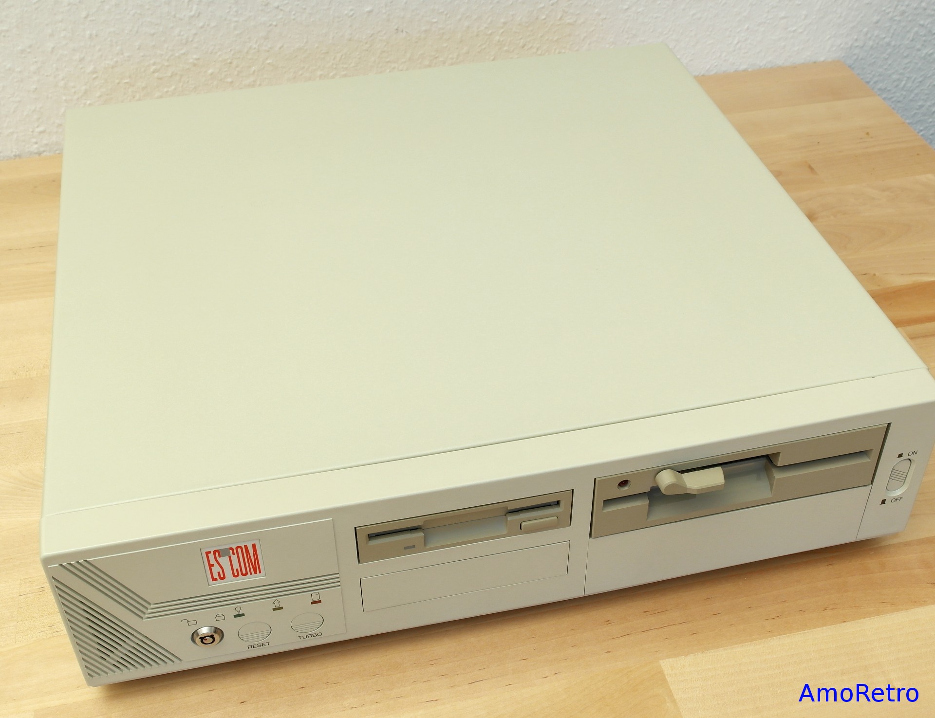 286 / 386 ESCOM WHITE Desktop Computer System 2xFDD/HDD VGA, 8-Bit ...