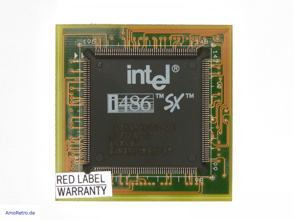 Intel 486 SX 25MHz CPU in der PQFP Version – AmoRetro.de
